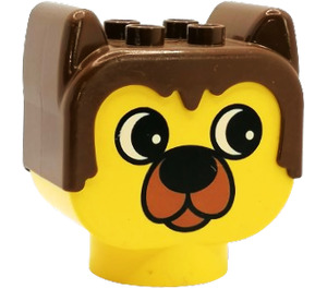 Duplo Bear Head | Brick Owl - LEGO Marketplace