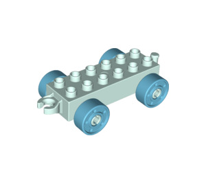 Duplo Chassis 2 x 6 (14639) | Brick Owl - LEGO Marketplace