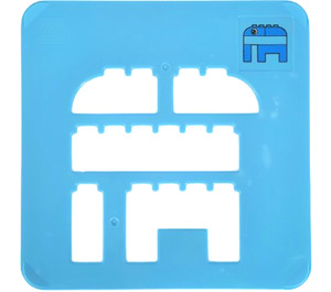 Duplo Elephant Sorting Template | Brick Owl
