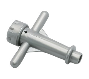 Duplo Pearl Light Gray Nozzle with handles | Brick Owl - LEGO Marketplace