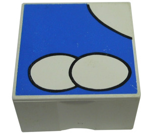 Duplo Tile 2 x 2 x 1 with Chicken Mosaic Print 16 (2756) | Brick Owl ...