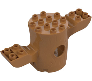 Duplo Tree Trunk 4 x 10 x 4 (84191) | Brick Owl