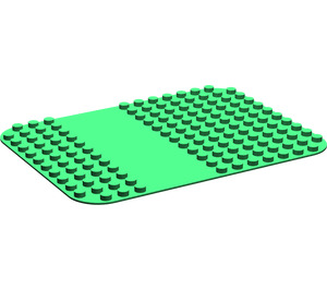 Duplo Vacuum Plate 12 x 16,river (31074) | Brick Owl