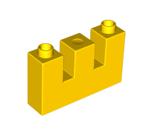 Duplo Wall 1 x 4 x 2 with Arrow Slits (16685) | Brick Owl - LEGO ...