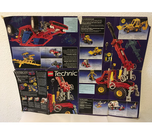 LEGO 1989 Technic Foldout Poster | Brick Owl - LEGO Marketplace