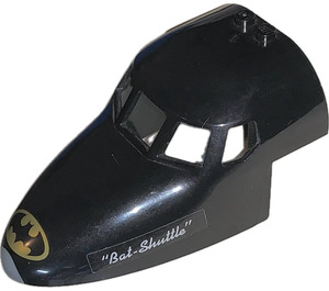 LEGO Airplane Cockpit 6 x 10 x 4 with Batman Logo with "Bat-Shuttle ...