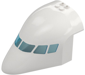 LEGO Airplane Cockpit 8 x 12 x 6 with Glass (67241) | Brick Owl - LEGO ...