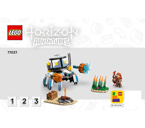 LEGO Aloy & Varl vs. Shell-Walker & Sawtooth Set 77037 Instructions ...
