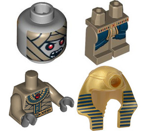 LEGO Amset-Ra with Headdress | Brick Owl