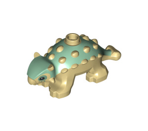LEGO Ankylosaurus Baby with Sand Green (68067) | Brick Owl