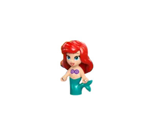 LEGO Ariel (Micro Doll) with Turquoise Tail and Open Eyes Minifigure ...