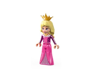 LEGO Aurora with Metallic Sleeves with Tiara Minifigure | Brick Owl ...