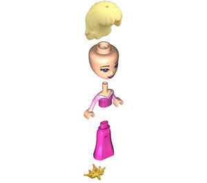 LEGO Aurora with Open Mouth and Tiara Minifigure | Brick Owl - LEGO ...