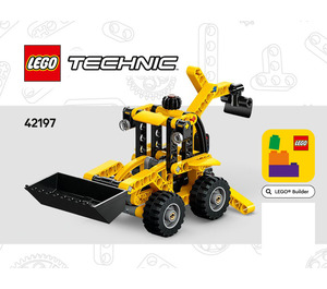 LEGO Backhoe Loader Set 42197 Instructions | Brick Owl - LEGO Marketplace