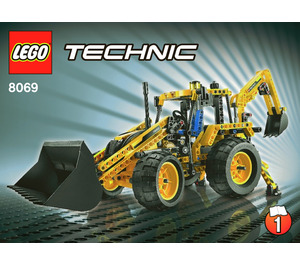 LEGO Backhoe Loader Set 8069 Instructions | Brick Owl - LEGO Marketplace