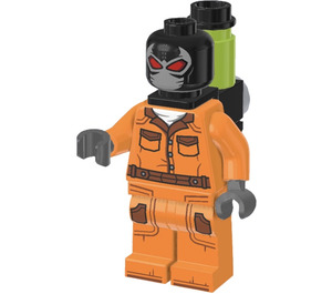 LEGO Bane with Prison Jumpsuit and Backpack Minifigure | Brick Owl