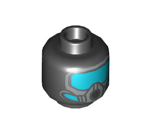 LEGO Batman Aquatic Suit Minifigure Head (3626 / 15759) | Brick Owl