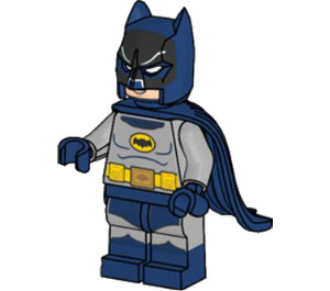 LEGO Batman with Gray Suit and Yellow Belt with Dark Blue Boots and ...