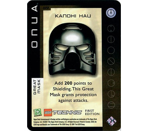 LEGO Bionicle Quest for the Masks Card 177 - Kanohi Hau | Brick Owl ...