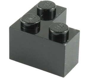 LEGO Black Brick 2 x 2 Corner (2357) | Brick Owl - LEGO Marketplace