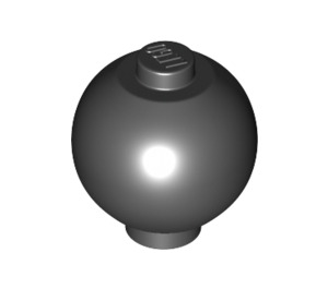 LEGO Black Brick 2 x 2 Round Sphere (37837) | Brick Owl - LEGO Marketplace