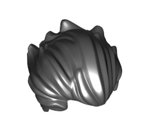 LEGO Black Bushy Hair Swept Back (28551 / 28768) | Brick Owl - LEGO ...