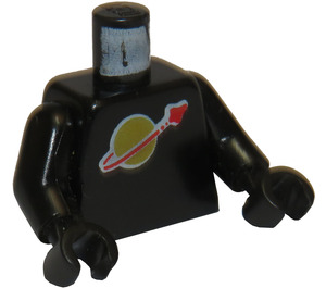 LEGO Black Classic Space Torso (973 / 88585) | Brick Owl - LEGO Marketplace