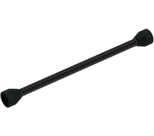 LEGO Black Flexible Hose 8.5 with Tabless Same Color Fixed Ends (64230 ...