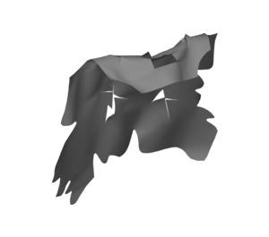 LEGO Black Large Bionicle Tattered Cape (56245) | Brick Owl