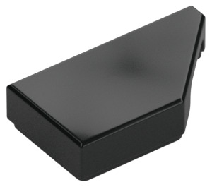 LEGO Black Tile 1 x 2 45° Angled Cut Right (5092) | Brick Owl
