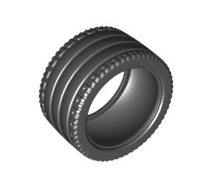 LEGO Black Tire Ø81.6 x 44 ZR Low Profile (23799) | Brick Owl