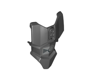 LEGO Black Torso Armor with Chest Holes with Large Belt Buckle, 'Darth ...