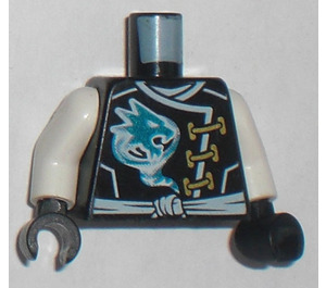 LEGO Black Zane Skybound Torso (3814) | Brick Owl