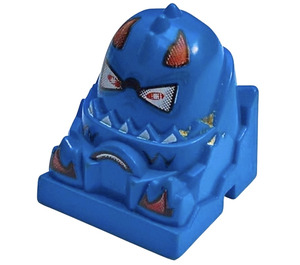 LEGO Blue Brick 2 x 2 with Scratch Racers Figure (30598 / 40257 ...