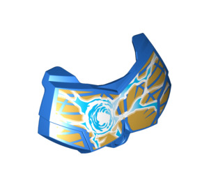 LEGO Blue Chest Armor with Eagle Chi and Gold (13935 / 98603) | Brick Owl