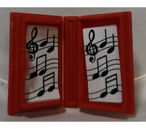 LEGO Book 2 x 3 with Musical Notes Sticker (33009) | Brick Owl - LEGO ...