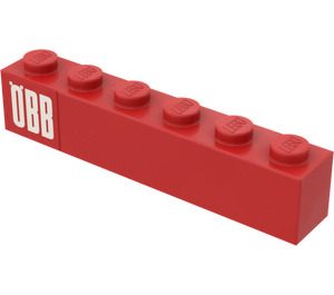 LEGO Brick 1 x 6 with 'OBB' Sticker (3009) | Brick Owl - LEGO Marketplace