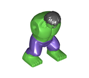 LEGO Bright Green Hulk Body with Dark Purple Pants (17228) | Brick Owl ...