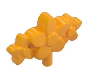LEGO Bright Light Orange Flowers with Small Pin (7737) | Brick Owl