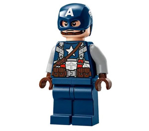 LEGO Captain America with Gray Arms Minifigure | Brick Owl