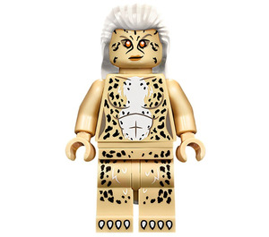 LEGO Cheetah with White Hair Minifigure | Brick Owl - LEGO Marketplace
