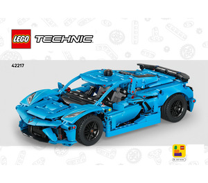 LEGO Chevrolet Corvette Stingray Set 42217 Instructions | Brick Owl ...