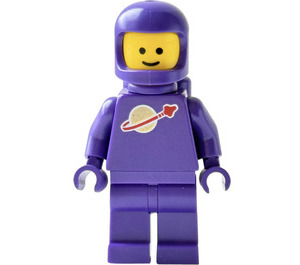 LEGO Classic Space Astronaut (Dark Purple) with Air Tanks Minifigure ...