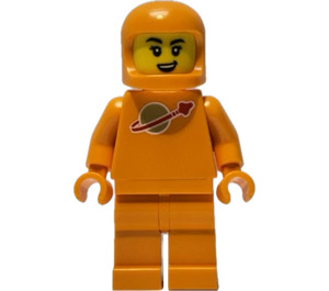 LEGO Classic Space Astronaut (Orange) Minifigure | Brick Owl - LEGO ...
