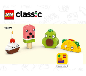 LEGO Creative Food Friends Set 11039 Instructions | Brick Owl
