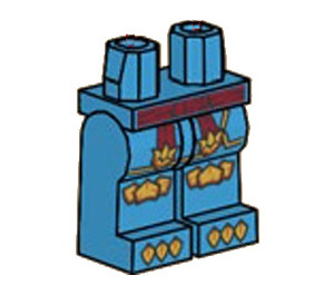 LEGO Dark Azure Nya Minifigure Hips and Legs (10970) | Brick Owl - LEGO ...