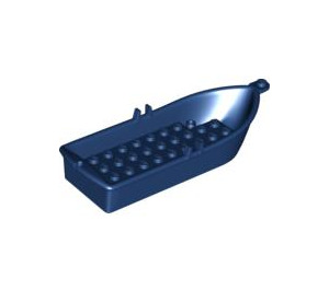 LEGO Dark Blue Minifigure Row Boat With Oar Holders (2551 / 21301 ...