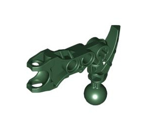 LEGO Vert Foncé Bionicle Bras avec Rotule et Prise et Vented Armure ...