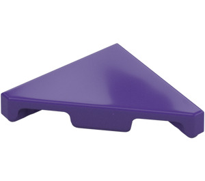 LEGO Dark Purple Tile 2 x 2 Triangular (35787 / 118551) | Brick Owl