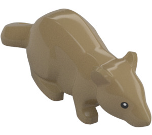 LEGO Dark Tan Rat with Black Eyes (38635) | Brick Owl - LEGO Marketplace